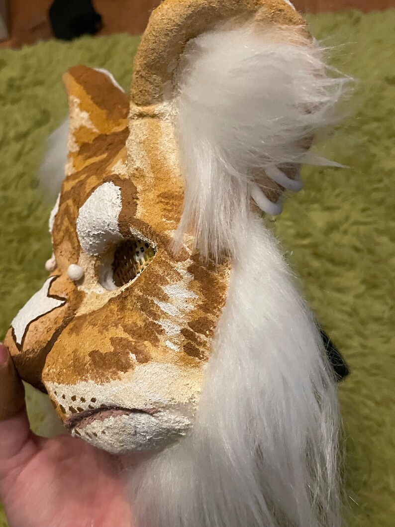 Golden Tiger Therian Mask - Etsy
