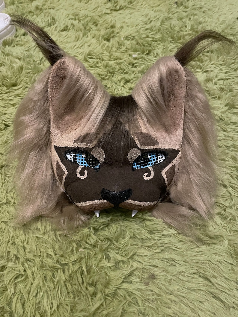 Siamese Therian Mask - Etsy UK