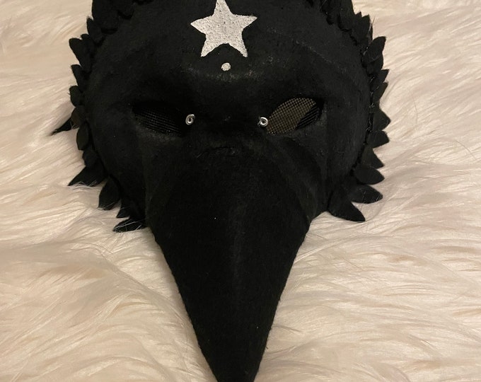 Crow Premade Therian Mask !! - Etsy