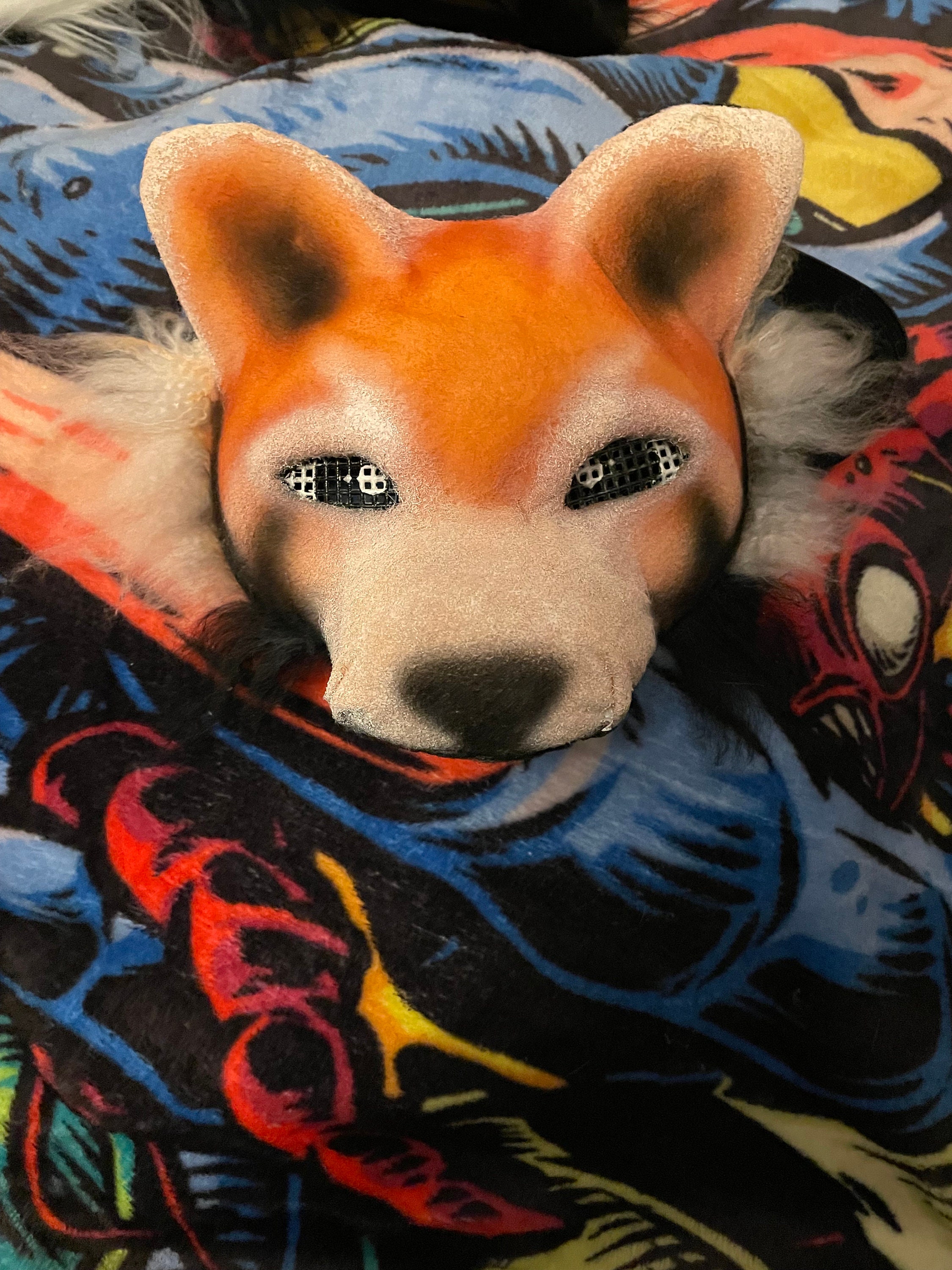 Red Panda Therian Mask - Etsy