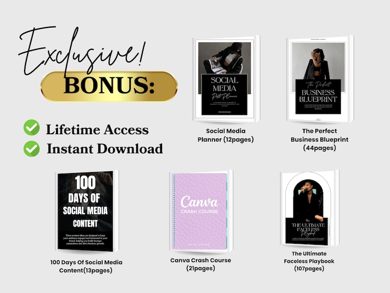 100 Faceless, Instagram Posts, Instagram Story, Faceless Marketing ...