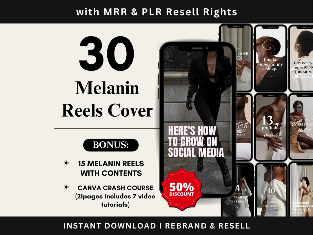 Faceless Melanin, Faceless Template, Faceless Reel Covers, Reel Cover ...