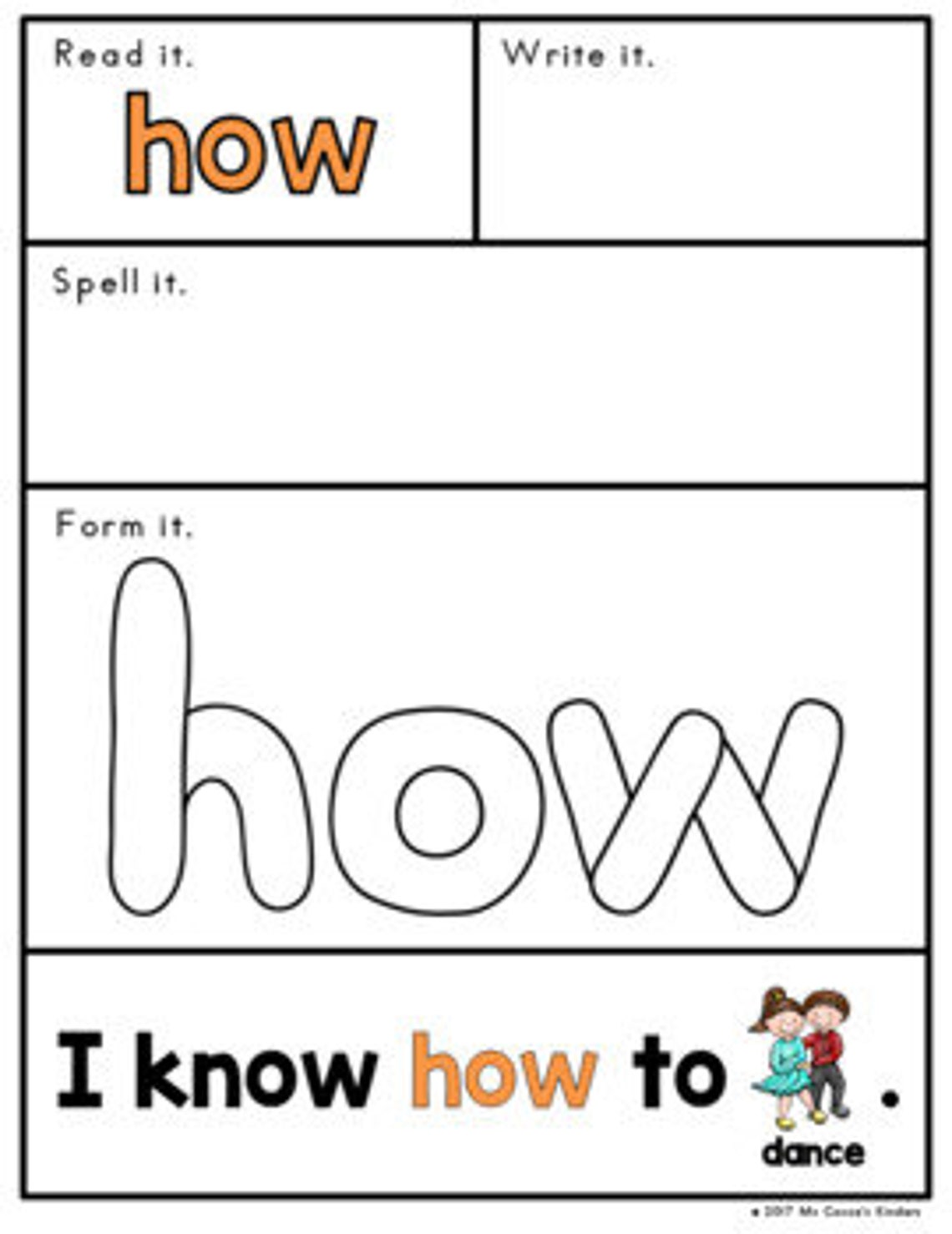 Sight Word Success: Practice Mats Bundle for Skill Building - Etsy