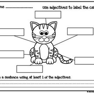 Picture Perfect Adjectives: Labeling Fun for Learning - Etsy