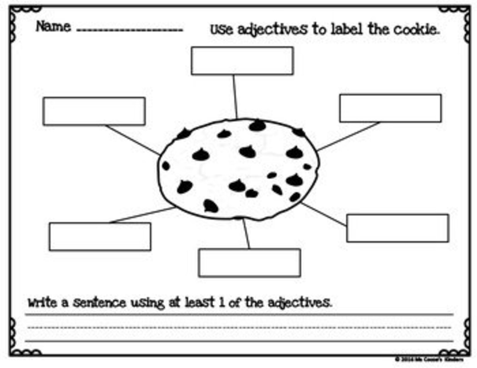 Picture Perfect Adjectives: Labeling Fun for Learning - Etsy