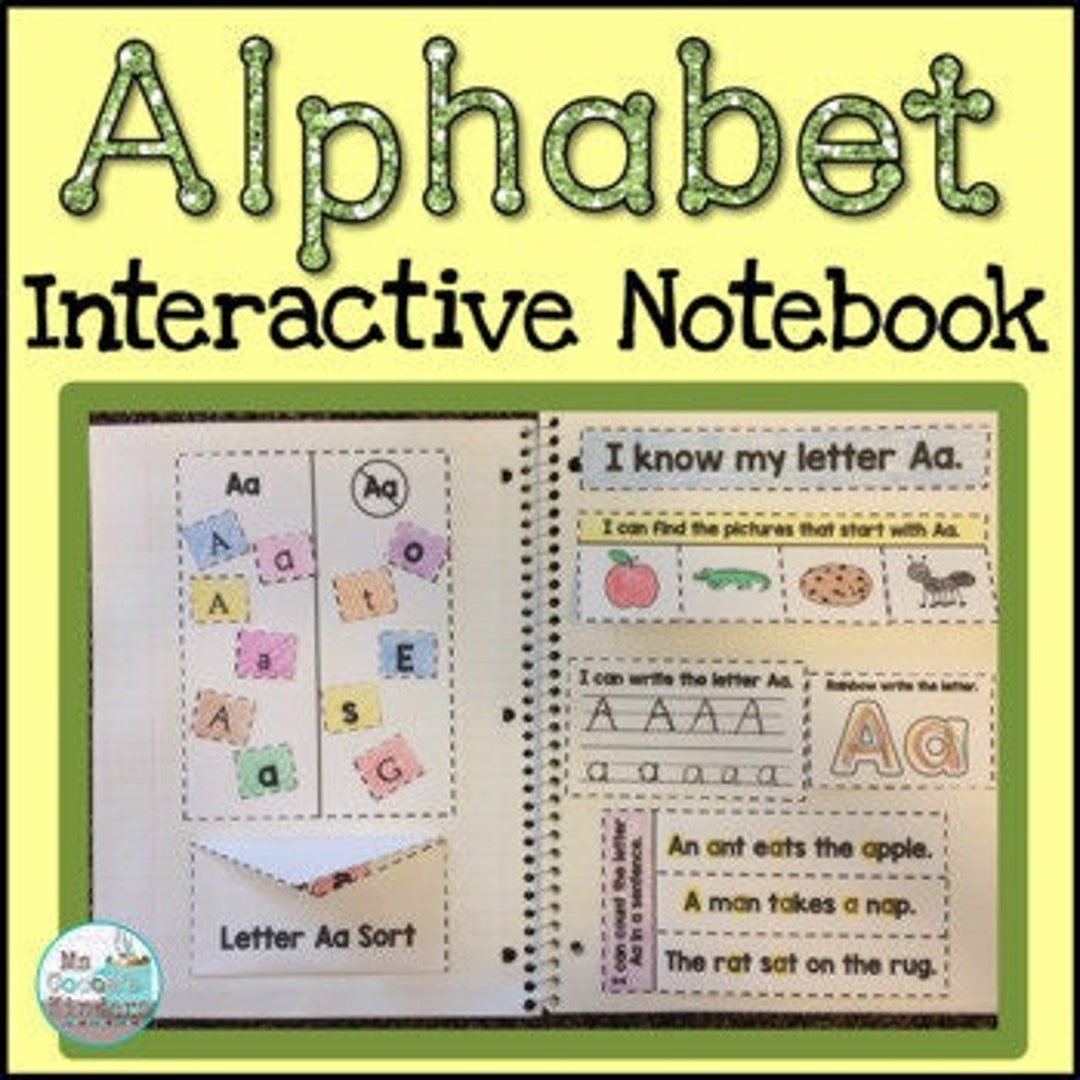 Unlock Literacy: Alphabet Interactive Notebook for Dynamic Learning - Etsy