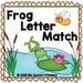 Froggy Letters: Capital and Lowercase Letter Match Game - Etsy