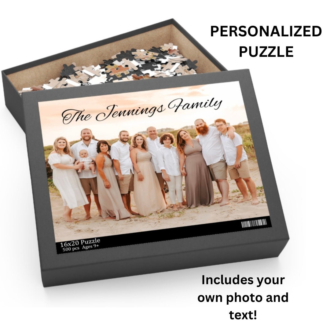 Custom Photo Puzzle, Personalized Photo Puzzle, Custom Photo Jigsaw ...