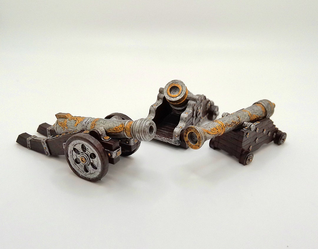 Fantasy RPG Miniature Cannon Set - Etsy