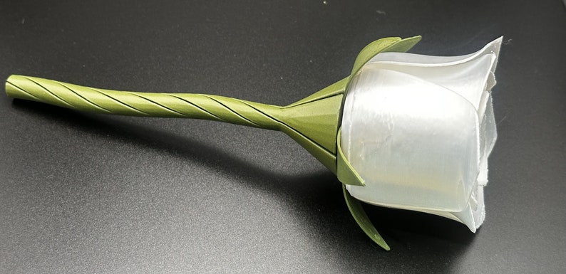 3D Printed Rose With or Without Stem and Petals - Etsy