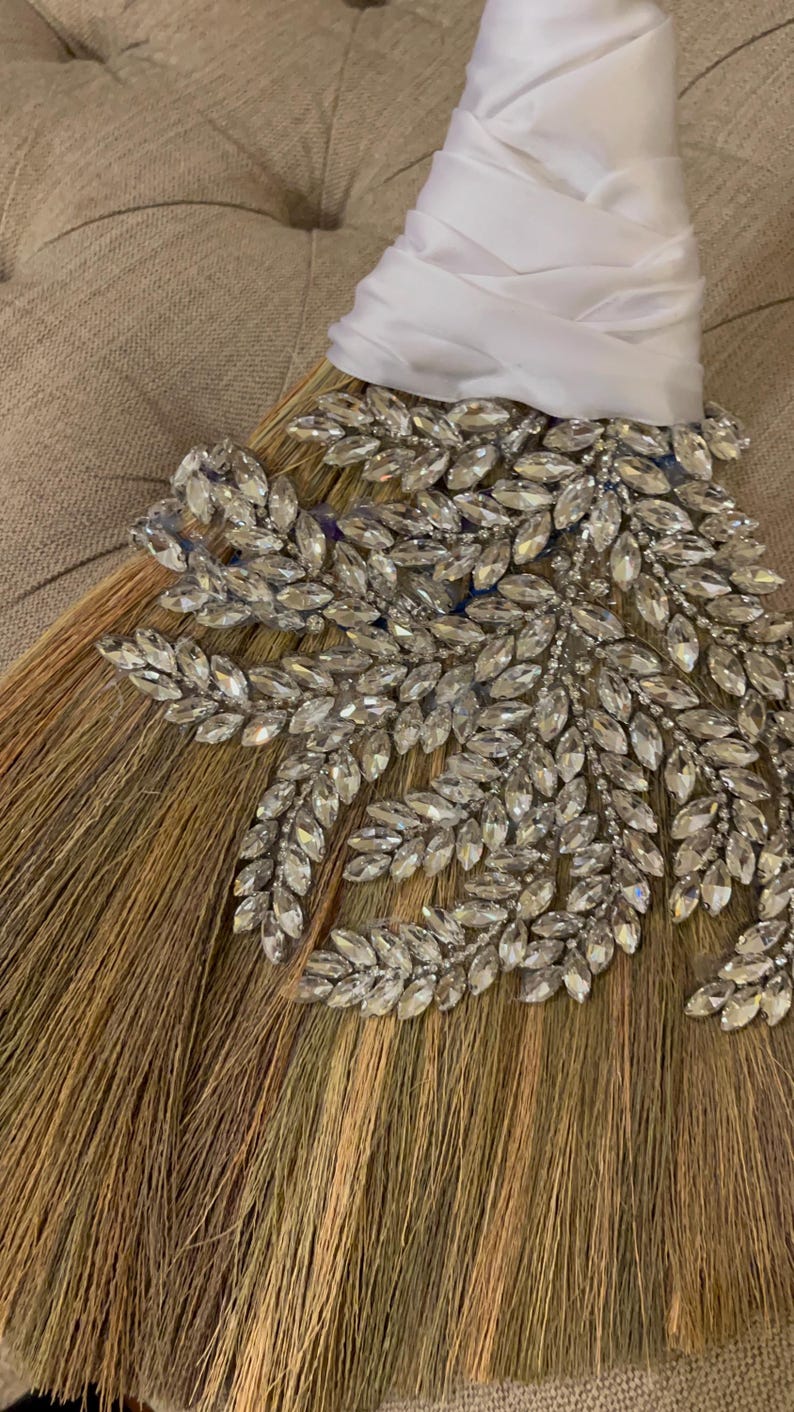Diamond Wedding Jumping Broom - Etsy