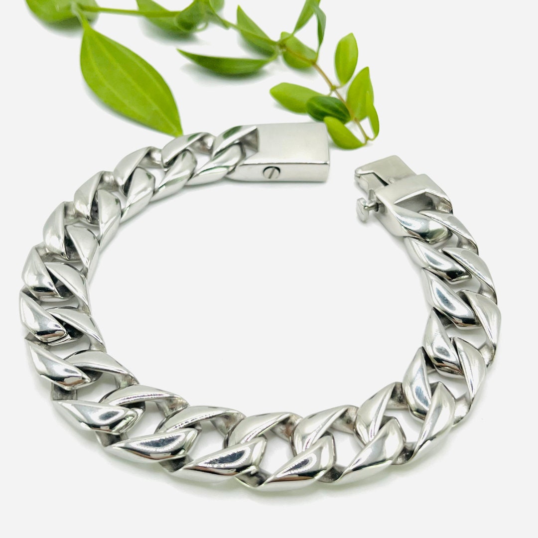 Personalized Dna-filled Endless Link Bracelet - Etsy