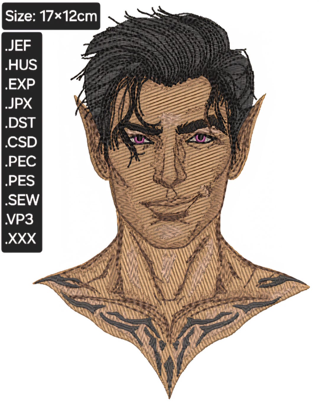 Embroidery Design Rysand a Court of Thorns and Roses Series by Sarah J ...