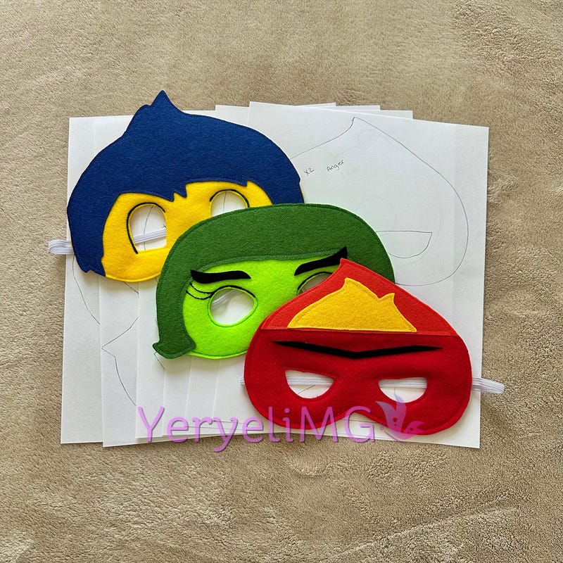Inside Out Mask - Etsy