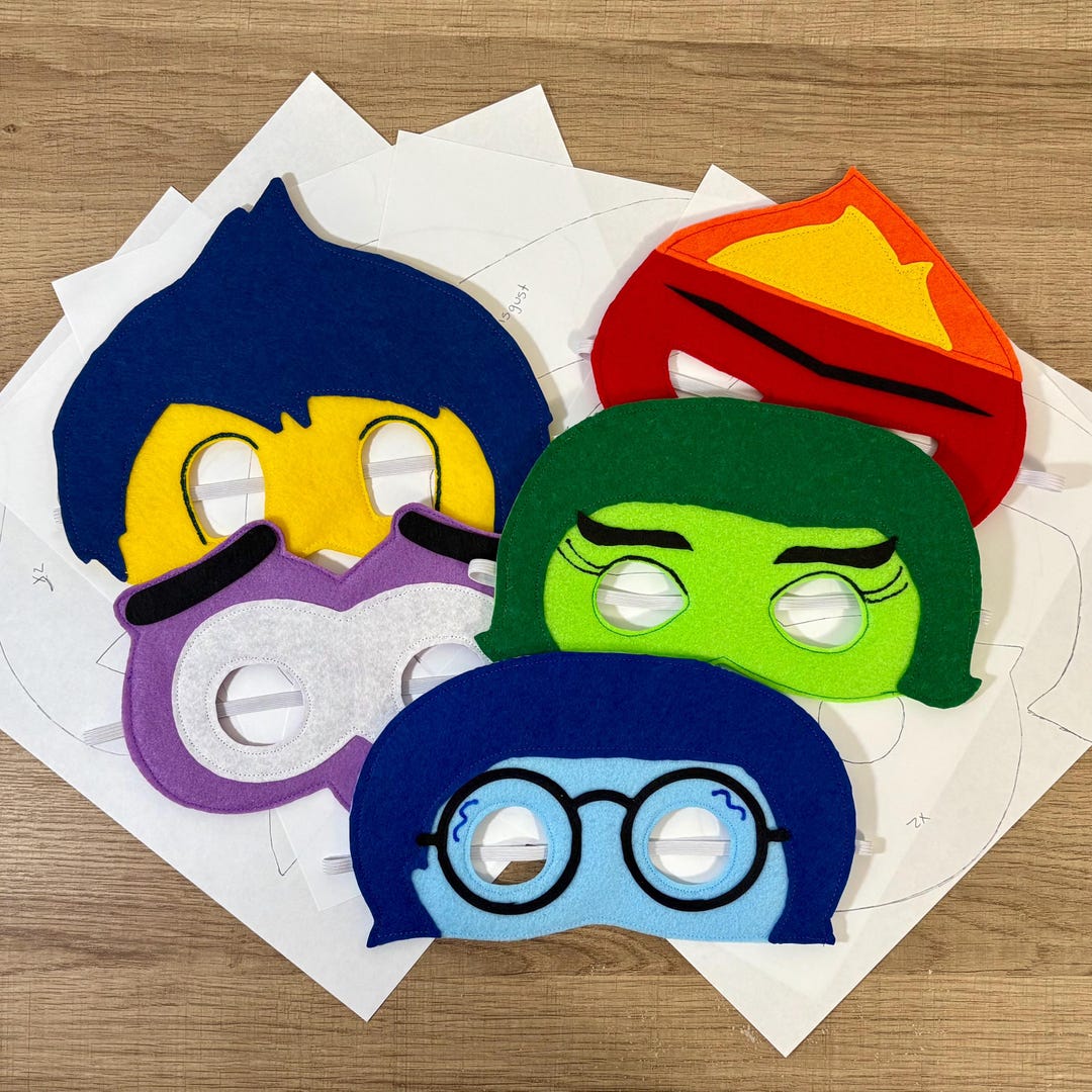 Inside Out Template / Patterns / Downloadable / Template Only / Mask ...