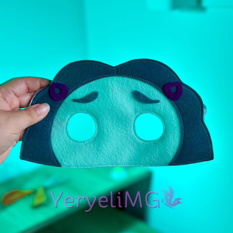 Inside Out 2 Molds / Masks / Patterns / Anxiety / Ennui / Envy ...