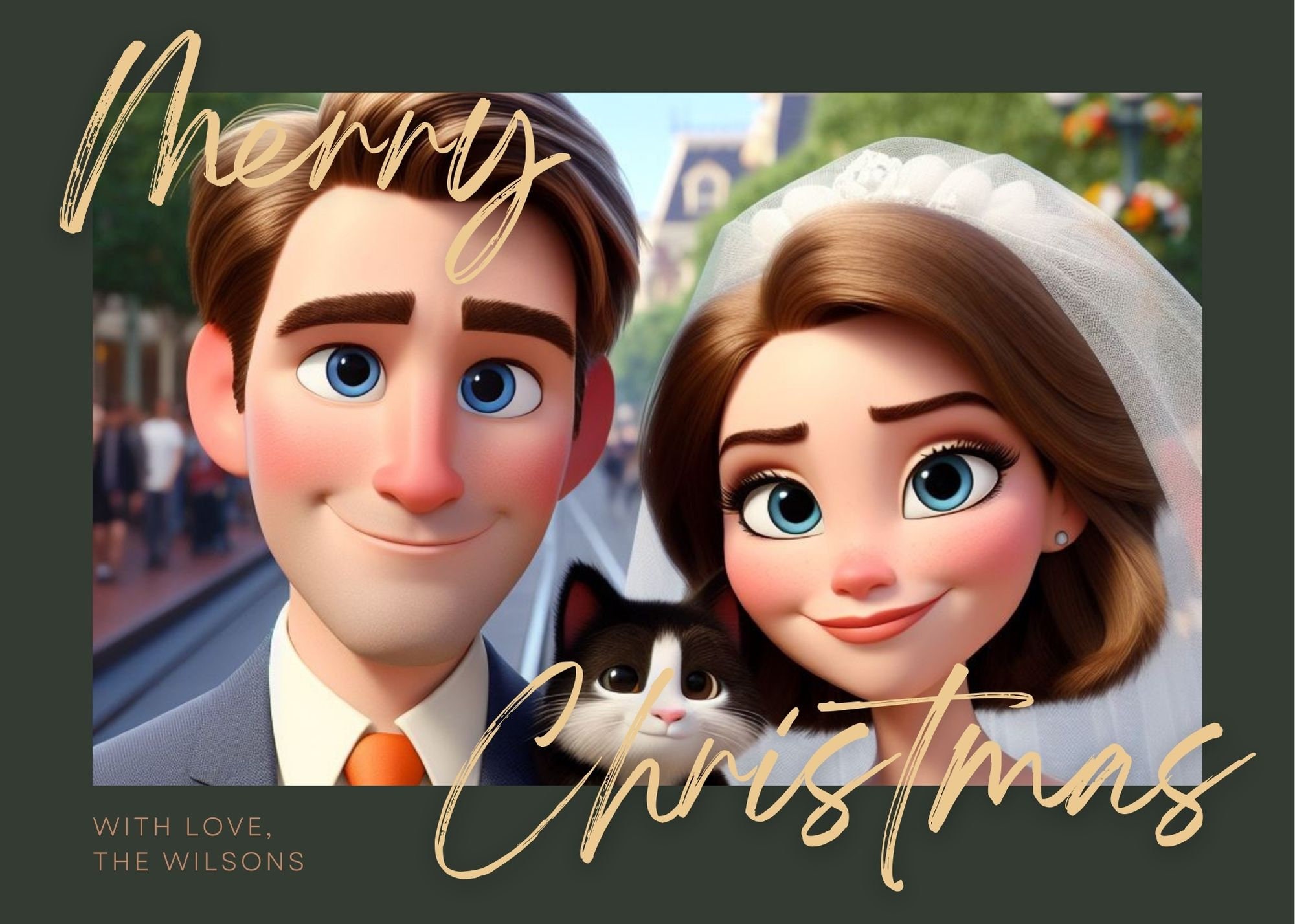 Custom Pixar Holiday Cards - Etsy