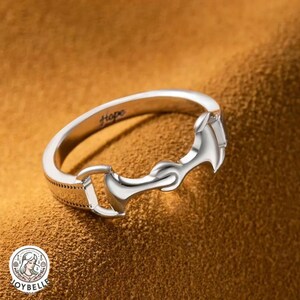 Personalized Snaffle Bit Horse Ring Sterling Silver 925/brass, Custom Engraving, Unique ...
