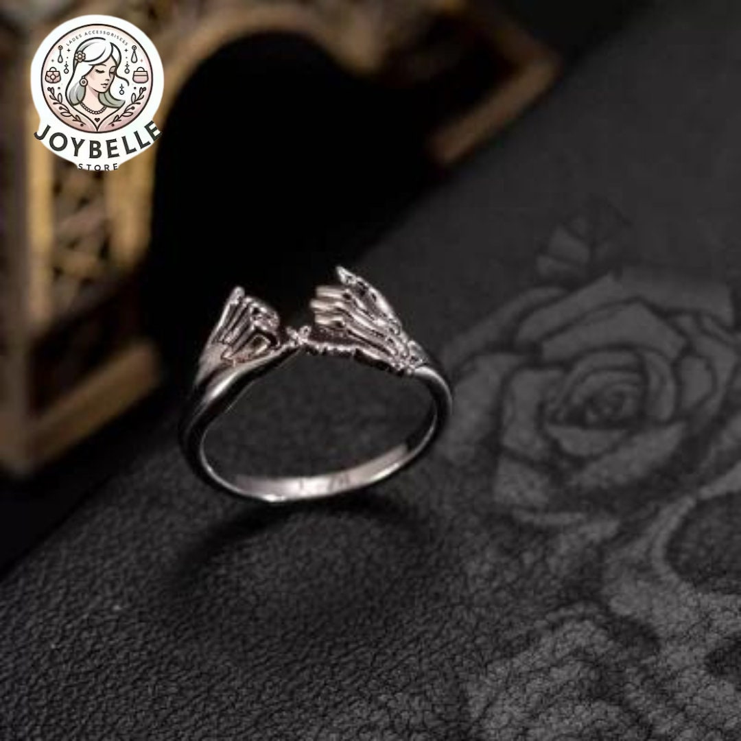 Custom Pinky Promise Ring, Personalized Engraved Band, Romantic Jewelry ...