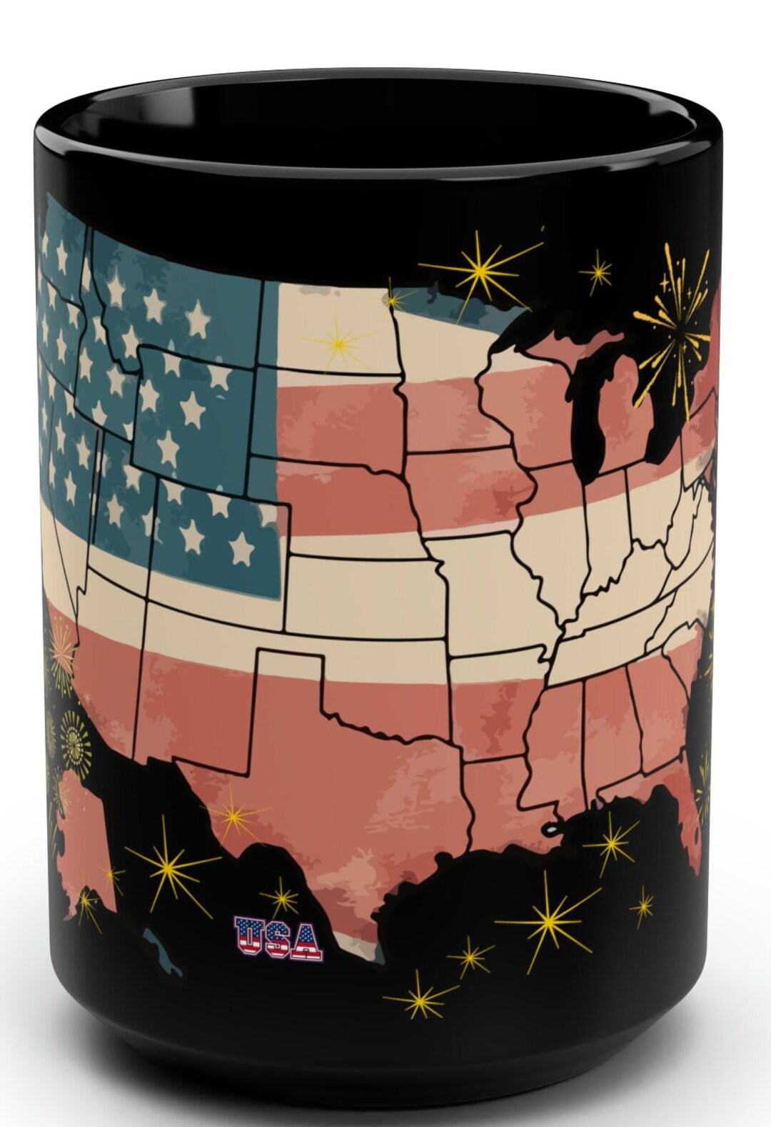 Flyover Gift, Bald Eagle Mug Air Force Flyover Mug,watercolor Eagle Mug ...