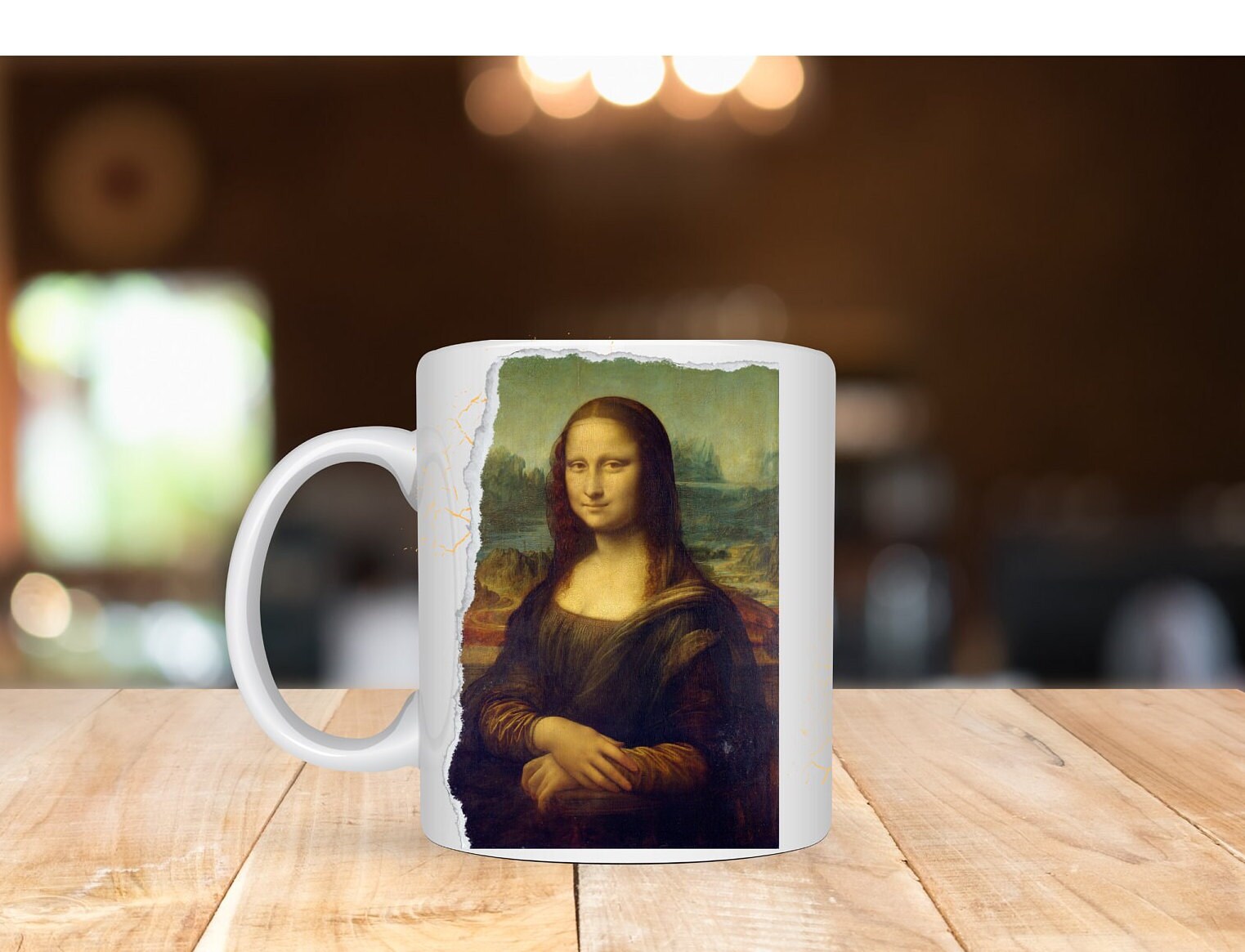 Vintage Mona Lisa Coffee Cup, Classic Art Coffee Cup, Iconic Artwork ...
