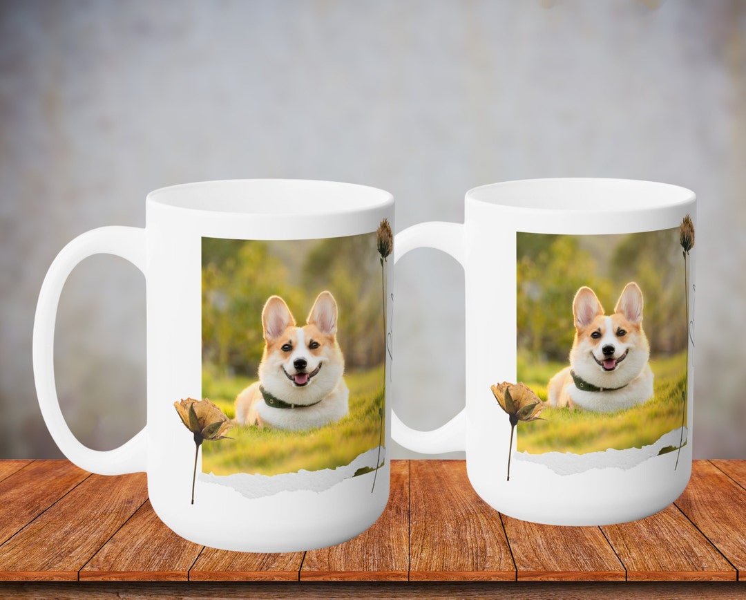 Personalized Pet Mug With Your Pet's Photo & Name Perfect Gift for Pet ...