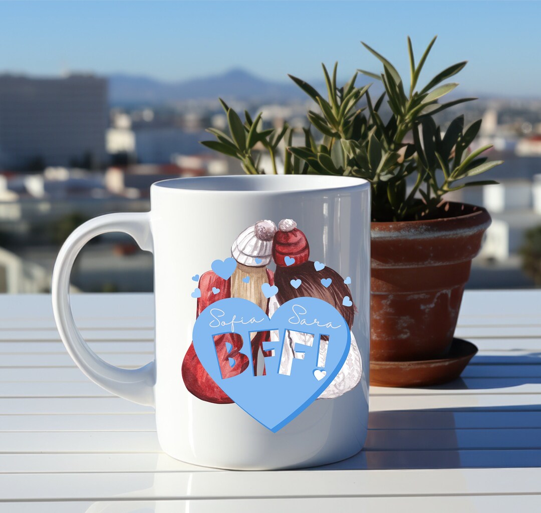 Personalized Best Friends Mug Heartfelt Quote Morning Coffee Companion ...