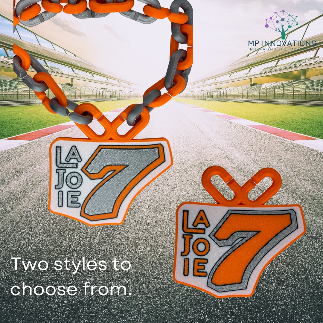 Custom 3D Printed NASCAR Cup Series Driver Number Medallion ...