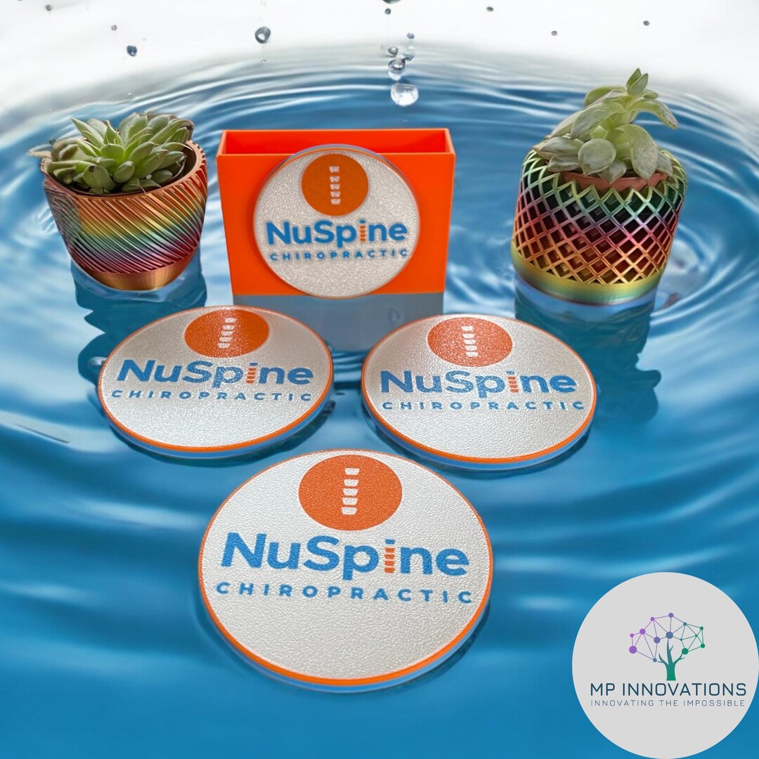 Custom 3D Printed Coasters for Businesses - Promote Your Brand With ...