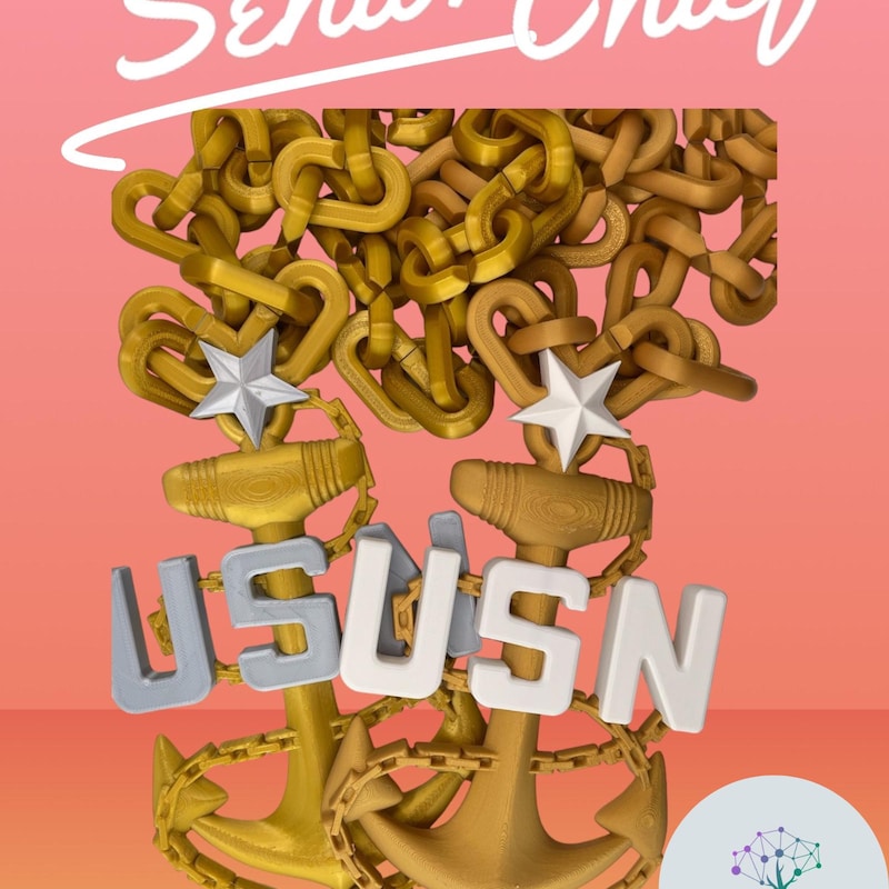 Navy Necklace - Etsy