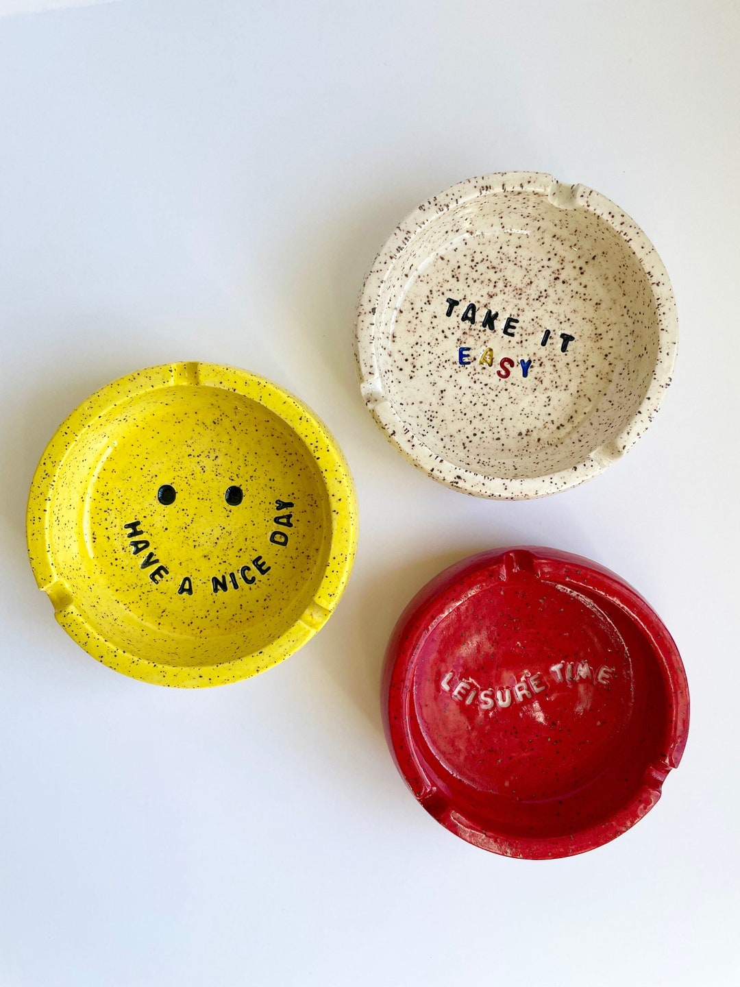 MADE TO ORDER Ceramic Ashtray - Handmade Ceramic Ashtray, Unique ...