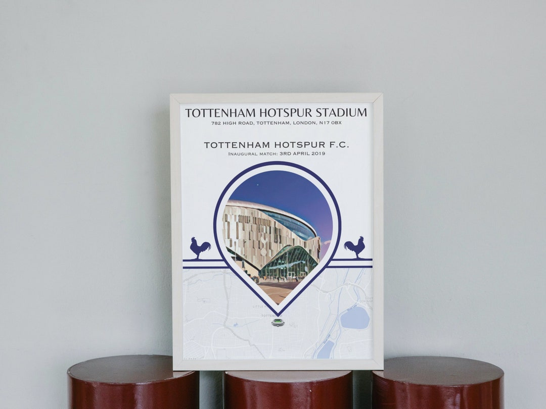 Tottenham Hotspur Stadium Poster Print Giclee Art Poster Football ...