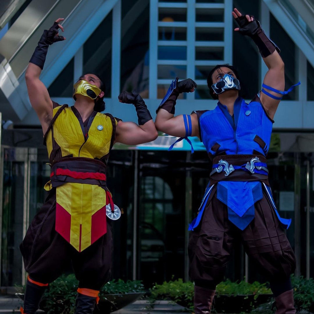 Subzero Costume, Scorpion Costume, Custom Cosplay Costume, Mortal ...