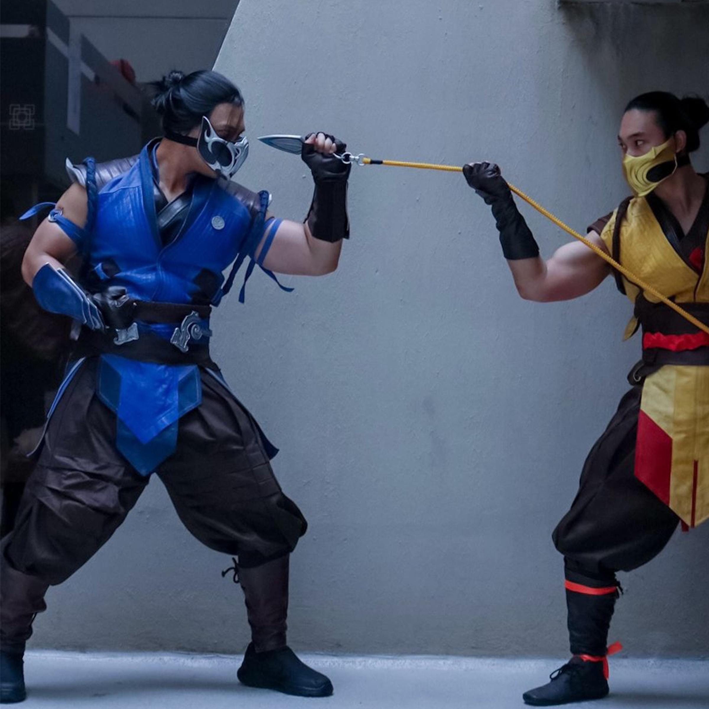 Subzero Costume, Scorpion Costume, Custom Cosplay Costume, Mortal ...