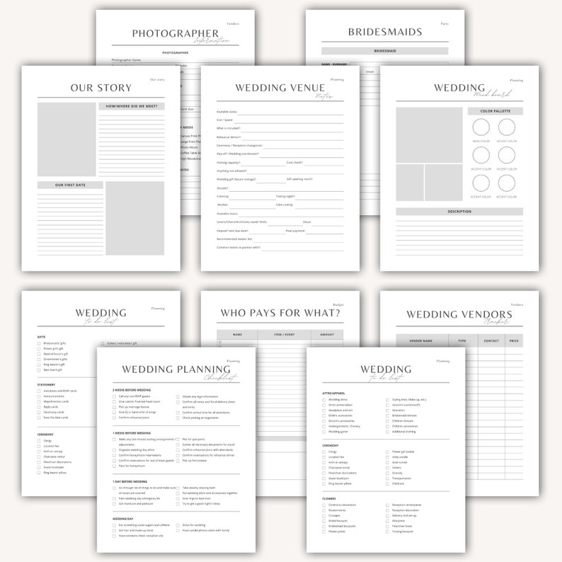 Wedding Planner Guide Printable Wedding Timeline Ceremony Decor wedding-planner-guide-printable-wedding-timeline-ceremony-decor