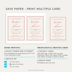 Handwritten Wedding Invitation Suite, Whimsical Wedding Invite, Hand ...