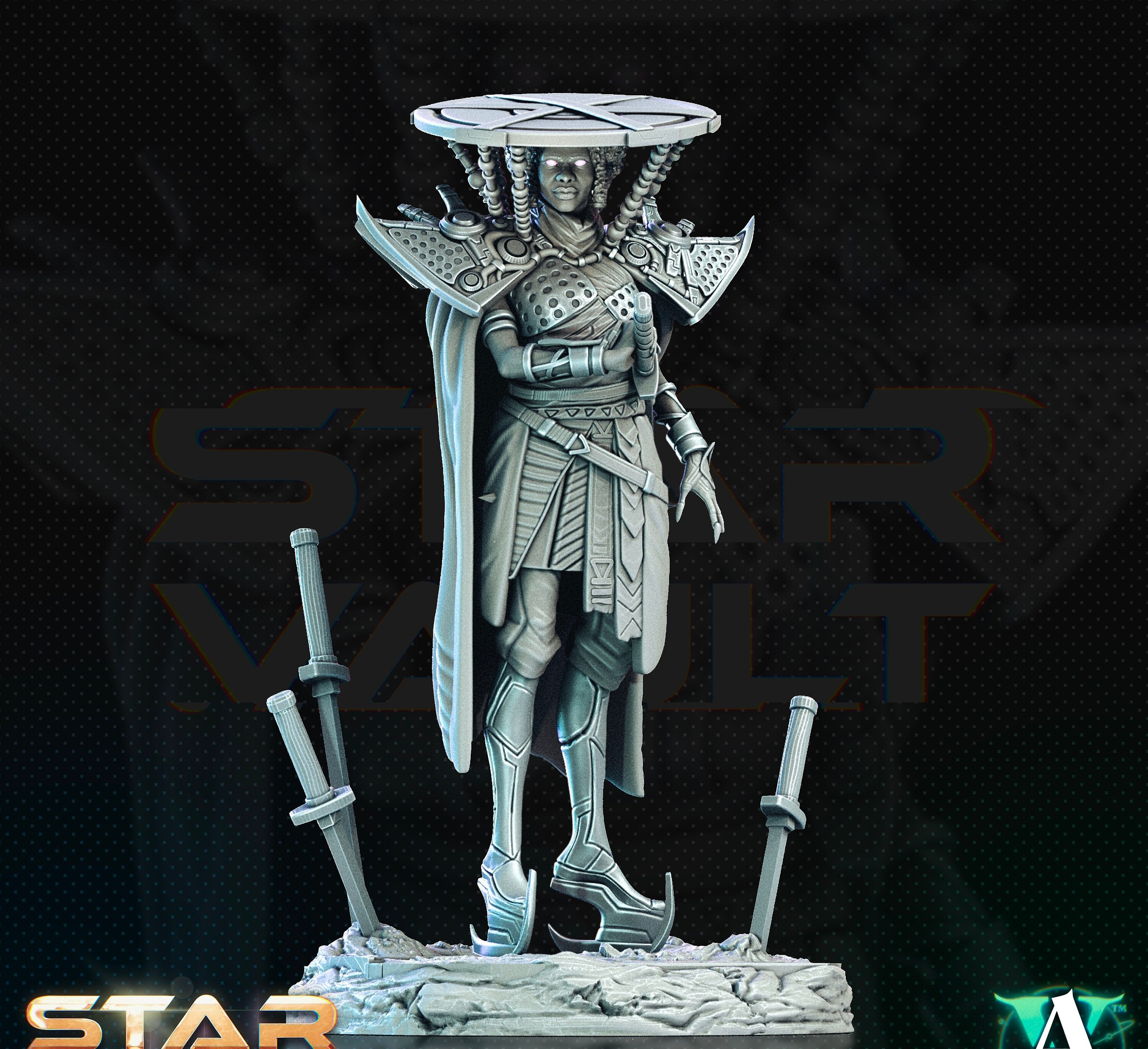 Kaela Ishida Envoy, miniaturas DnD, juego de rol, miniatura de mesa ...