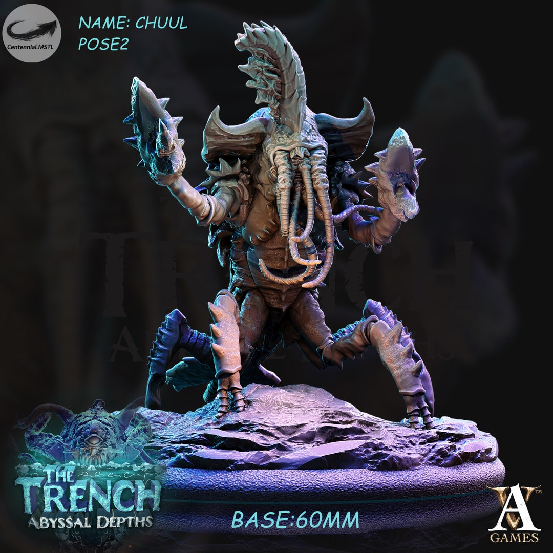 Chuul Pose2_the Trench Abyssal Depths, Giant Role Playing Game ...