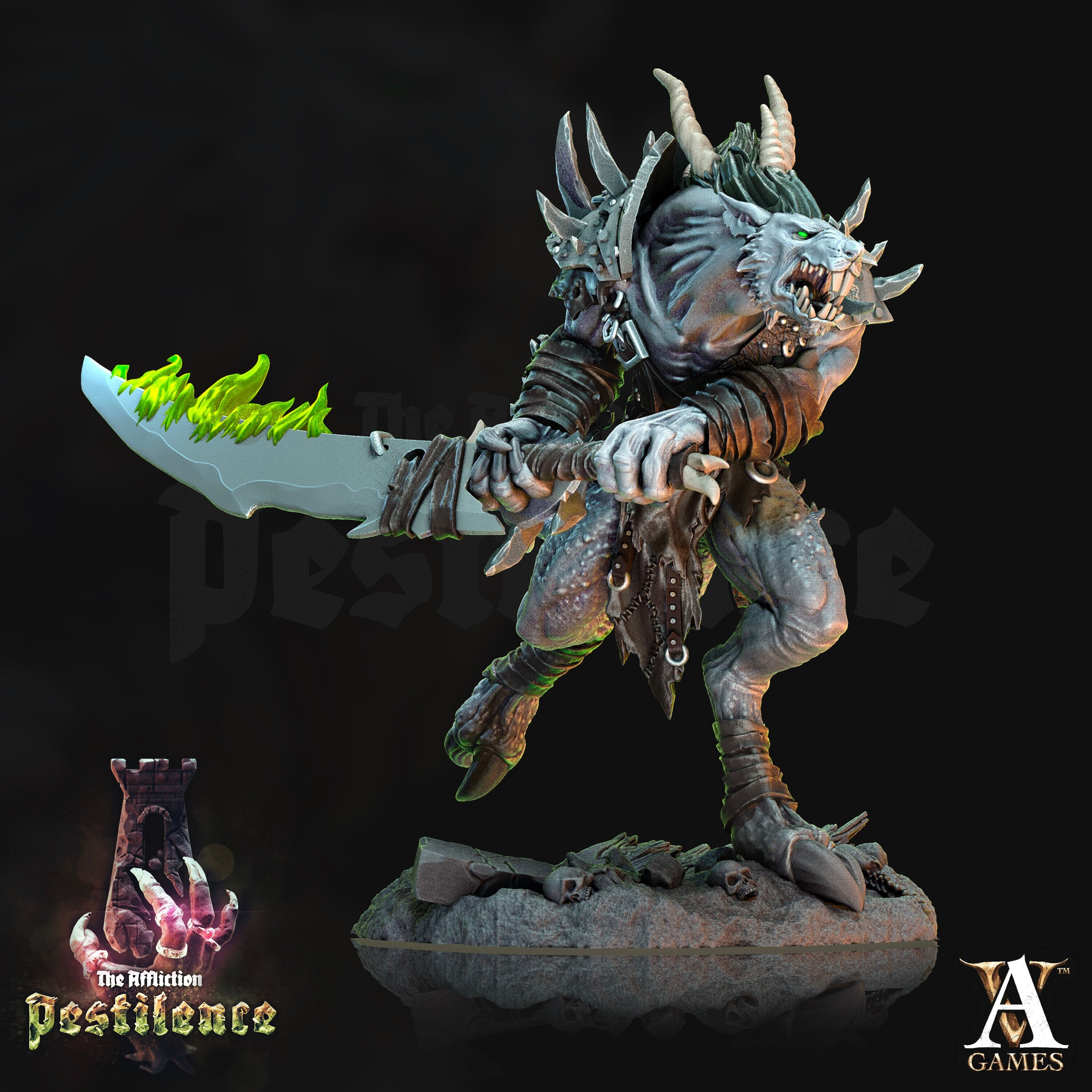 Blackfangs Pose2, the Affliction Pestilence, Giant Role Playing Game ...