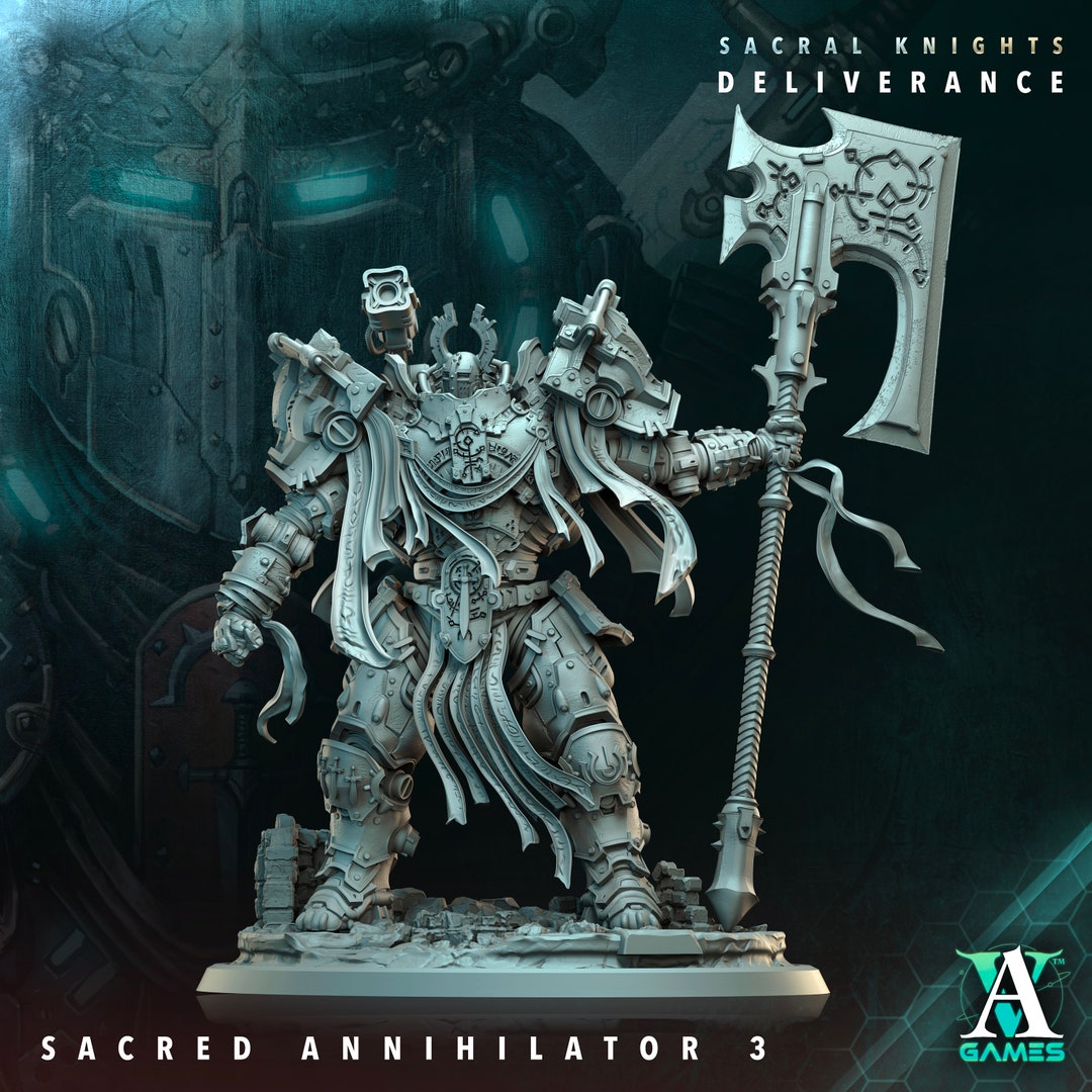 Sacred Annihilator, Sacral Knights Deliverance, Base 120mmweapons Are ...