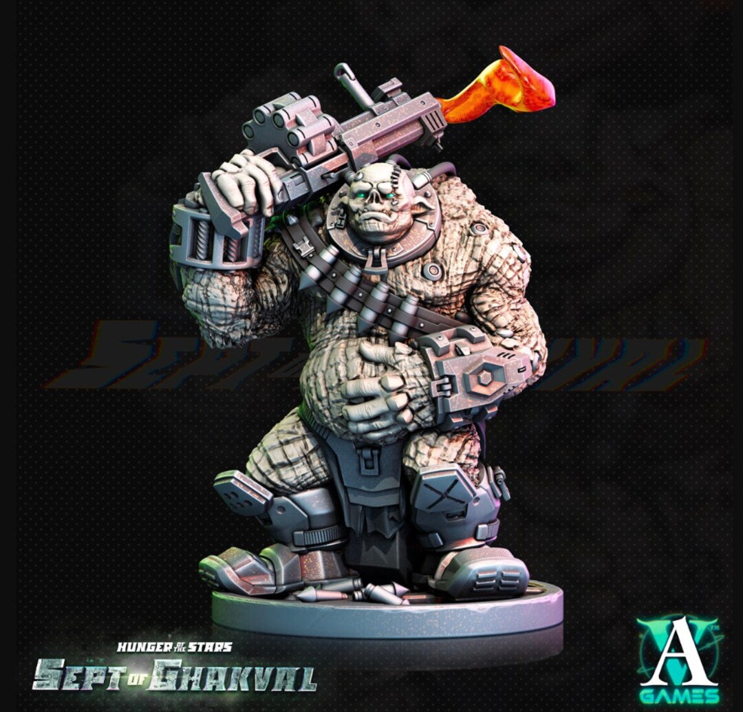 Ghakval Ghu Grunts Pose2, Hunger-of-the-stars-sept-of-ghakval, Tabletop ...