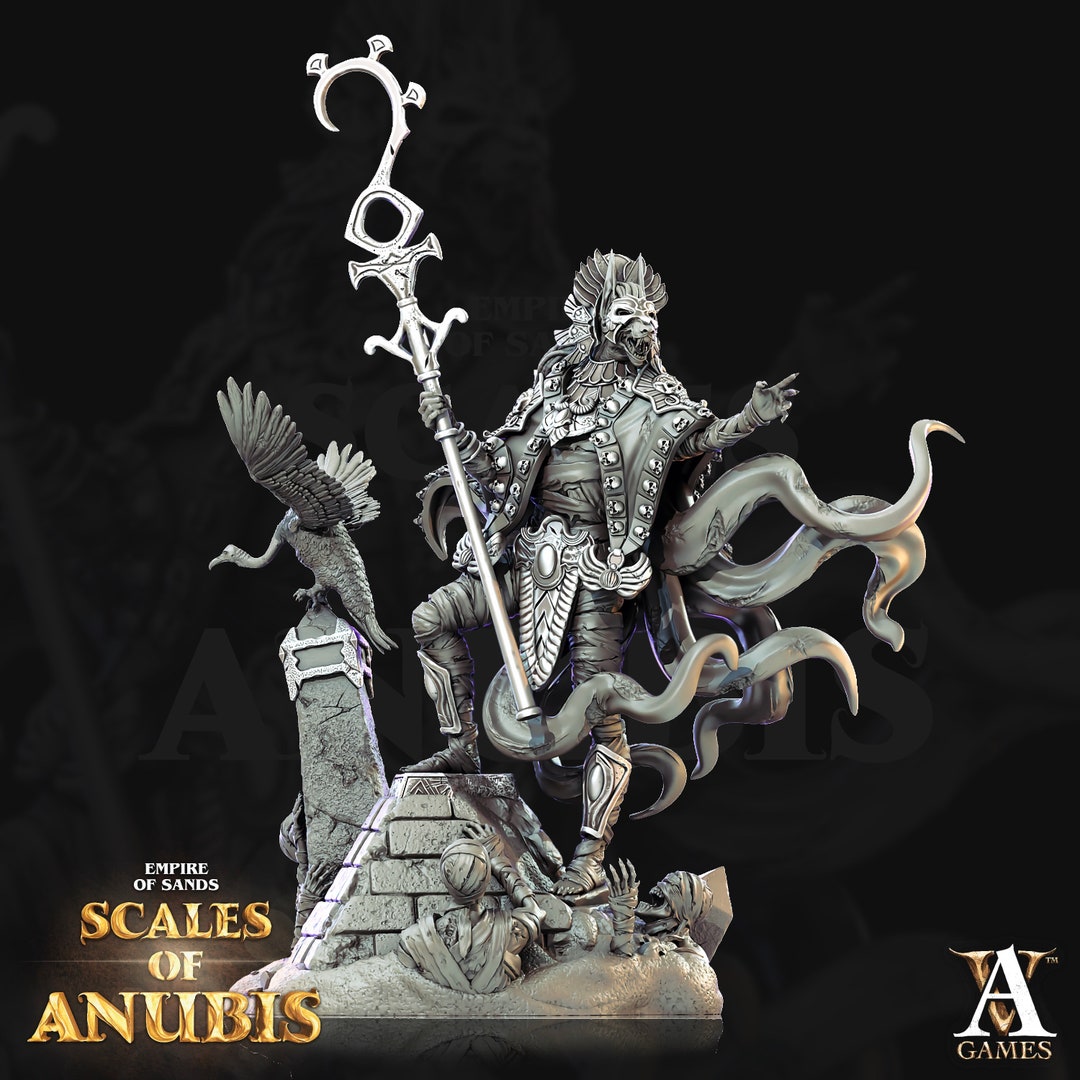 Anubian Priests Pose4, Empire of Sands Scales of Anubis, Role Playing ...
