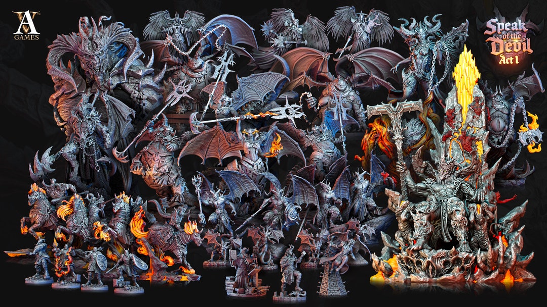 All Set_speak_of_the_devil_act_i, Giant Role Playing Game, Tabletop ...