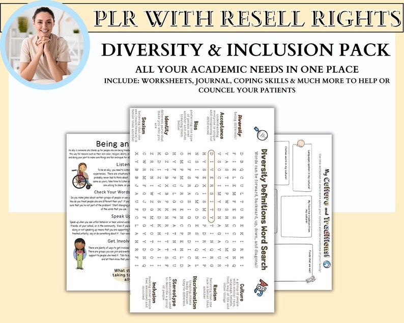 Diversity and Inclusion Posters: School Counselor Office Decor (digital ...