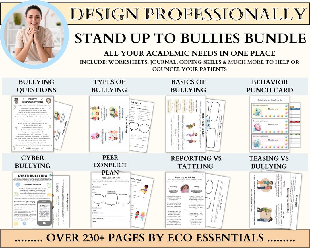 Stand up to Bullies. A Fun and Engaging Workbook for Kids. Bullying ...