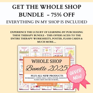 Anxiety Mega Bundle, Psychologist Resources, Therapy Worksheets, Mental ...