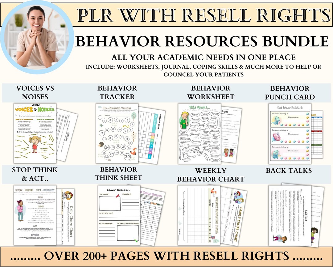 CBT Worksheets: Negative Thought Challenging, Mental Health (digital ...