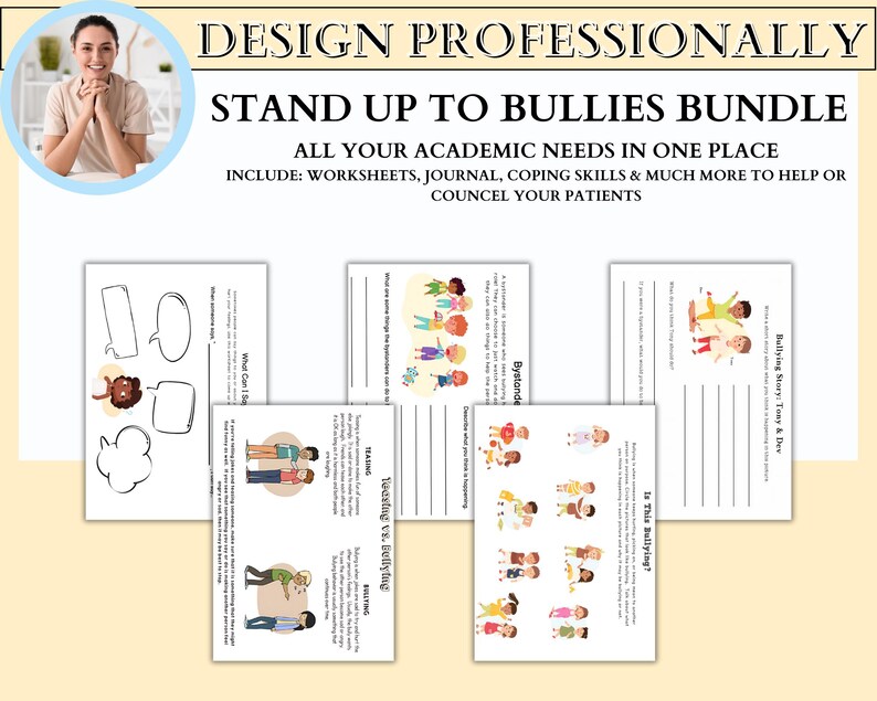 Stand up to Bullies. A Fun and Engaging Workbook for Kids. Bullying ...