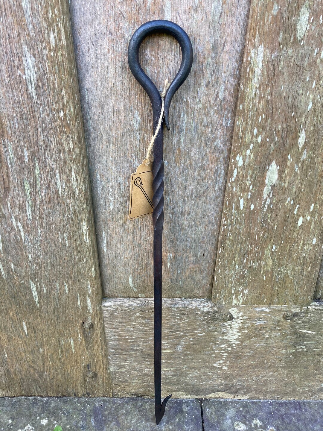 Hand Forged Fire Poker - Etsy