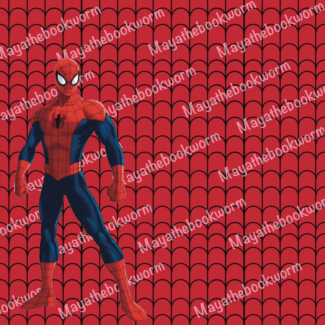 Peter Web - Seamless Cosplay Fabric Pattern - DIGITAL ONLY - Etsy